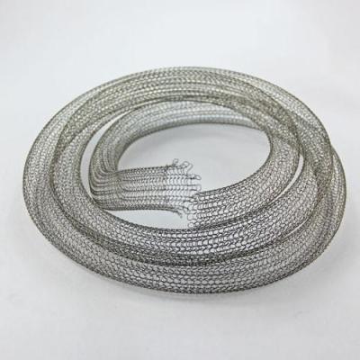 China Light Weight Stainless Steel Knitted Wire Mesh Tubing Corrosion Resistant for sale