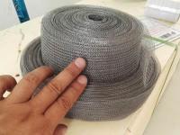 China Light Weight Stainless Steel Knitted Wire Mesh Tubing Corrosion Resistant for sale