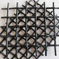 China High Tensile 65mn Woven Steel Mesh Panels , Vibrating Screen Mesh For Crusher for sale
