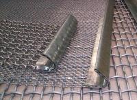 China High Tensile 65mn Woven Steel Mesh Panels , Vibrating Screen Mesh For Crusher for sale