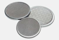 China 316 Stainless Steel Wire Mesh Filter Disc 1-635 Mesh For Plastic Extruder for sale