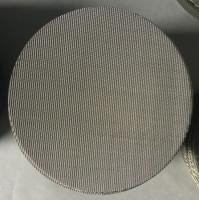 China 316 Stainless Steel Wire Mesh Filter Disc 1-635 Mesh For Plastic Extruder for sale