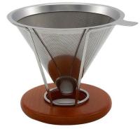 China Chemical Etching Wire Mesh Coffee Filter , Stainless Steel Filter Screen No - Rusting for sale