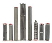China AISI 316 SS Woven Wire Mesh Sintered Mesh Cartridge Fit Industrial Filter for sale