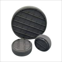 China Knitted Stainless Steel Woven Wire Mesh Filament Surface For Gas / Liquids Separated for sale