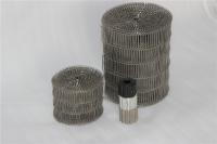 China Chocolate Enrober Wire Mesh Conveyor Belt Stainless Steel Metal Smooth Surface for sale