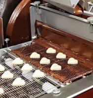 China Chocolate Enrober Wire Mesh Conveyor Belt Stainless Steel Metal Smooth Surface for sale