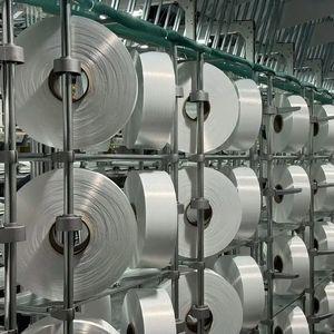 China 100% Recycled Polyester FDY 150d/48f Full Dull AA Grade Raw White for sale