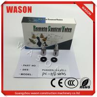 China Copper Hydraulic Joystick Parts Excavator Pusher Pilot For PC200-5 6 7 8 702-16-53170 for sale