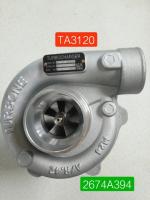 China Hydraulic TA3120 Turbo Excavator Spare Parts For Perkins Turbocharger 02200460 2674A153 for sale