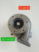 China TO4E35 Turbo Excavator Machine Parts Perkins Turbocharger 2674A080 452077-5004S for sale