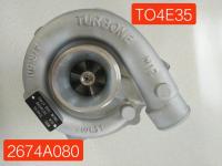 China TO4E35 Turbo Excavator Machine Parts Perkins Turbocharger 2674A080 452077-5004S for sale