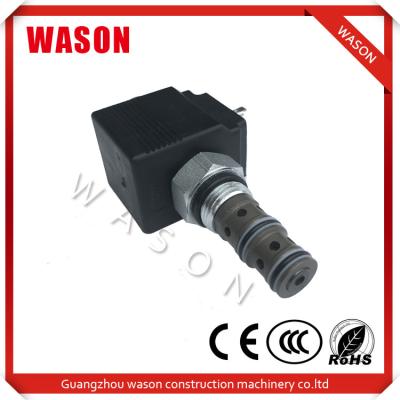 China Small Fotn Excavator Machine Parts 2 Way Hydraulic Solenoid Valve 12V 24V for sale