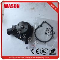 China ME037709 Kobelco Water Pump , Kobelco Excavator Parts For Engine 6D15 for sale