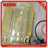 China YN21P01068S003 Fuel Filter Bowl / SK200-8 Yellow Glass Bowl Fuel Filter for sale
