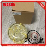 China YN21P01068S003 Fuel Filter Bowl / SK200-8 Yellow Glass Bowl Fuel Filter for sale