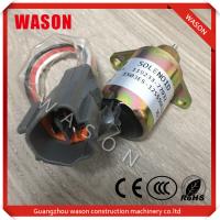 China 11923377932 Kobelco Spare Parts Fuel Stop Solenoid For Sk55sr-5 for sale