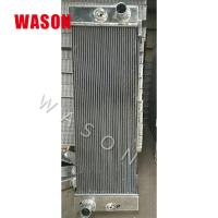 China Energy Efficient Kobelco Excavator Parts , Kobelco YN05P000585001 Water Radiator for sale