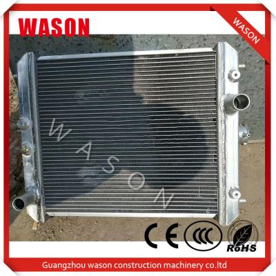 China Black Silver Hitachi Excavator Parts , Water Radiator For Hitachi ZAX55 for sale