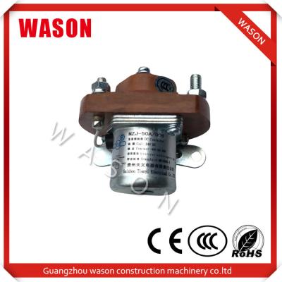 China Relay 12V MZJ-50A Series Normal Open 12 V 48V DC Contactor FOR Control System for sale