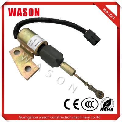 China Diesel Engine Stop Solenoid 3991168 3991167 For Hyundai R130 Excavator Spare Parts for sale