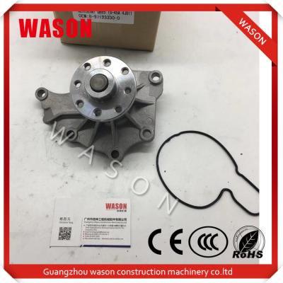 China Excavator Water Pump 8-97123330-0 8971233300 For Isuzu Engine 4JG1 4JB1 for sale