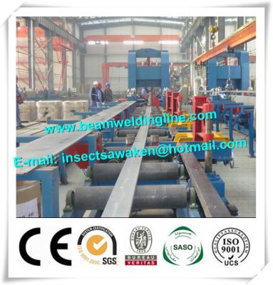 China Automatically H Beam Welding Line , Shipbuild T Welding Machine for sale