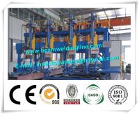 China Manual Positioned H Beam Welding Line , Marine T Bar Longitudinal Welding Machine for sale