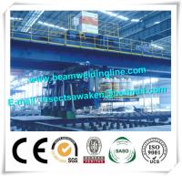 China Crane Type H Beam Welding Line , Shipbuild Longitudinal Pole Automatic Welding Equipment for sale