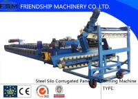 China 3 - 4mm Steel Forming Machine Steel Culvert with Gearbox Driven for sale