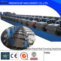 China Galvanized  Octagonal Corrugated Roll Forming Machine With Manual Uncoiler for sale