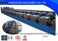 China 3 - 4mm Steel Forming Machine Steel Culvert with Gearbox Driven for sale