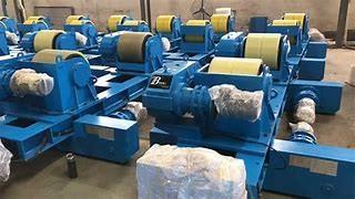 China Bogie Type Pipe Welding Rotator Machine 125T Load Capacity for sale