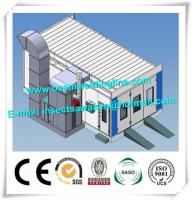 China Automotive Spray Booth Shot Blasting Machine H Beam Dual Filtering Structure for sale