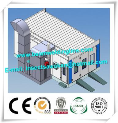 China Automotive Spray Booth Shot Blasting Machine H Beam Dual Filtering Structure for sale
