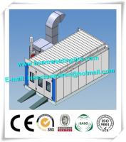 China Automotive Spray Booth Shot Blasting Machine H Beam Dual Filtering Structure for sale