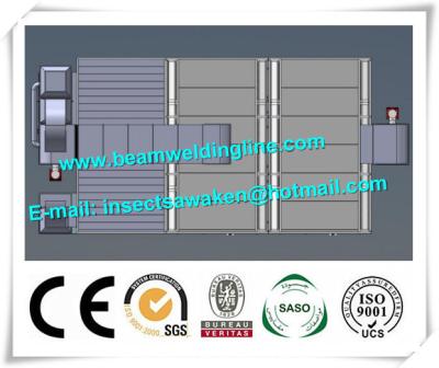 China Stainless Steel Shot Blasting Machine PLC For Paint Drying Room for sale