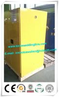 China Manual Close Door Safety Cabinets For Flammables And Combustibles In Yellow for sale