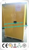 China Manual Close Door Safety Cabinets For Flammables And Combustibles In Yellow for sale