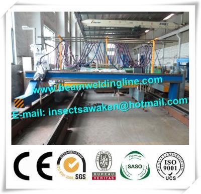 China Multiple Strip H Beam CNC Plasma Cutting Machine 4000mm Cutting Width for sale