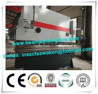 China High Strength CNC Hydraulic Press Brake Machine 3 Phase 380V / 50hz for sale