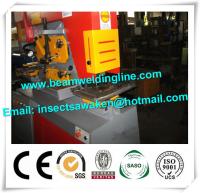 China Safety Hydraulic Shearing Machine Hydraulic Iron Worker Punch And Shear Machine for sale