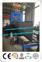China Corrugated web assembling for H beam production line , H beam corruagated welding machine for sale
