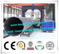 China Street pole assembling machine for wind tower production line , Heavy light pipe welding machine for sale