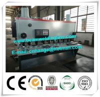 China QC11Y-6x3200 Hydraulic Guillotine Shearing Machine , NC Hydraulic Swing Shearing Machine for sale