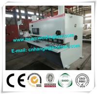 China QC11Y-6x3200 Hydraulic Guillotine Shearing Machine , NC Hydraulic Swing Shearing Machine for sale