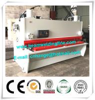 China NC Hydraulic Shearing Machine , Guillotine Type Steel Plate Shearing Machine for sale