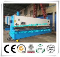 China Guillotine Type NC Metal Shearing Machine QC11Y , Hydraulic Shearing Machine for sale