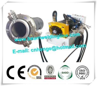 China Pipe Profile CNC Plasma Cutting Machine , Split Type Pipe Cutting And Beveling Machine for sale
