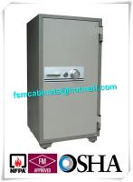 China Fireproof Filing Cabinets With Turn Key Lock , Fire Resistant File Cabinet For Paper for sale